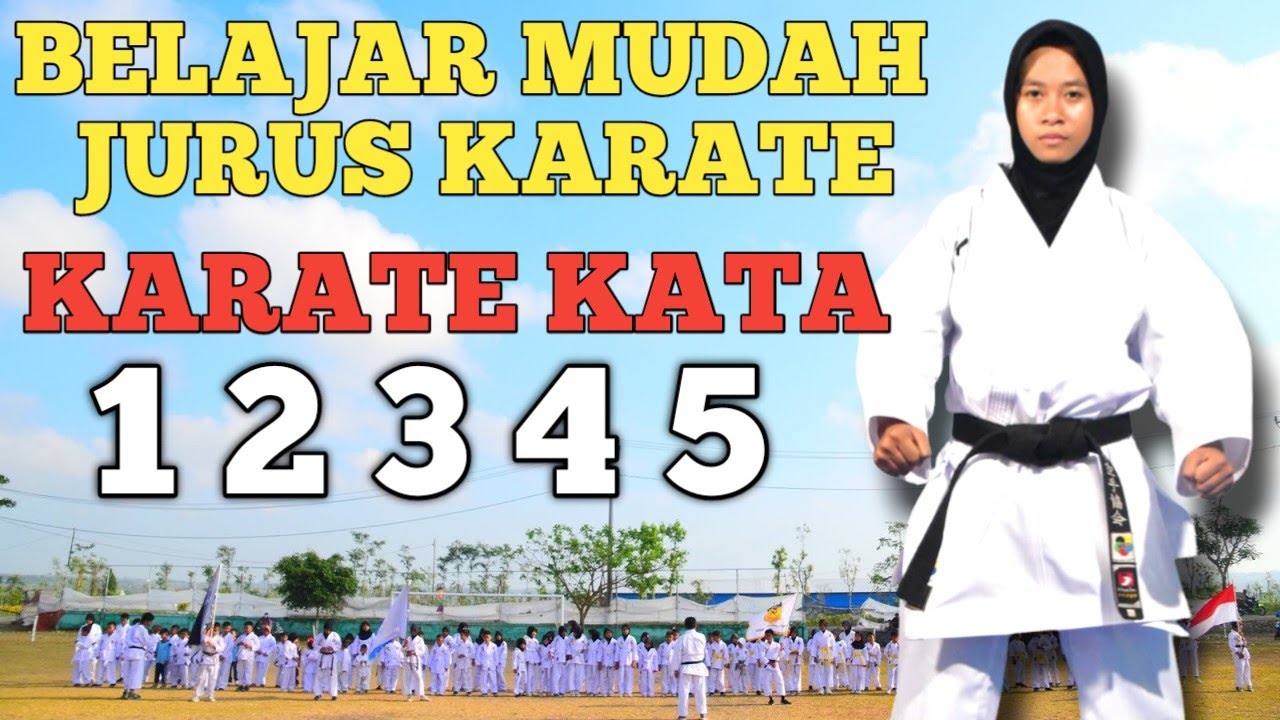 FULL KARATE KATA DASAR 1-5 KARATE SHOTOKAN - YouTube