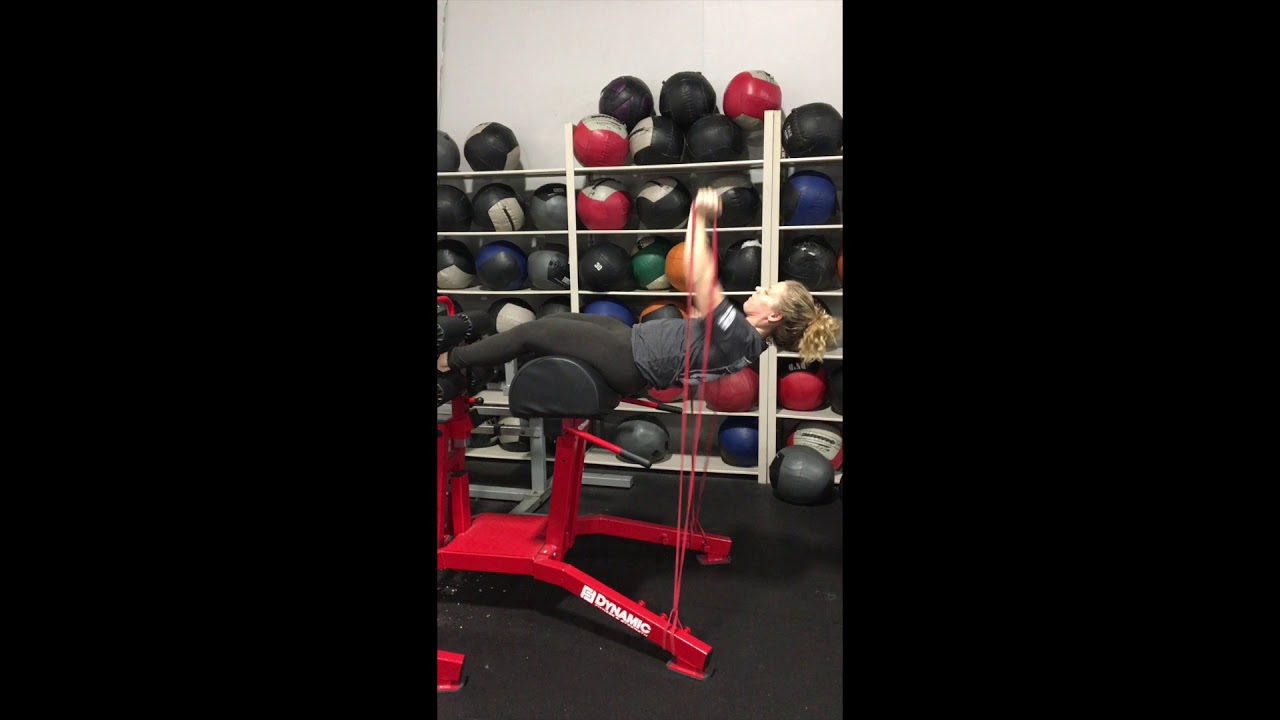 GHD Banded Sit Up and Punch - YouTube