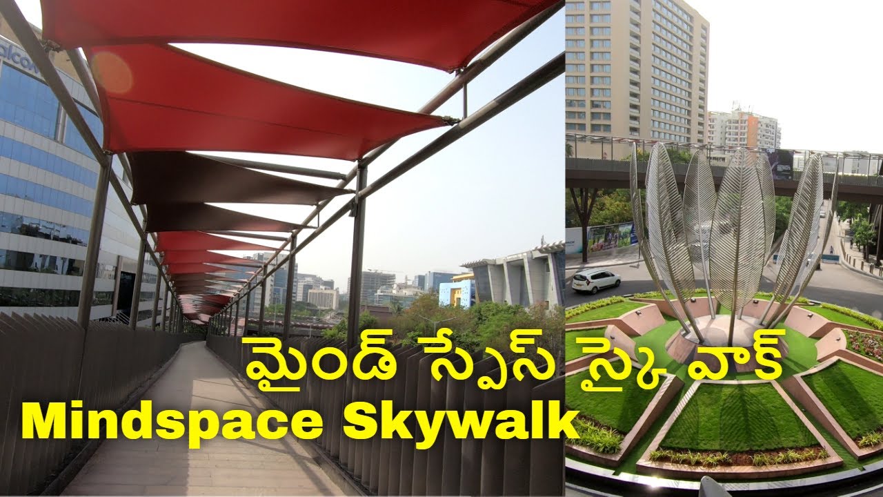 #Mindspace #skywalk | New sky walk at raidurg metro station is open for ...