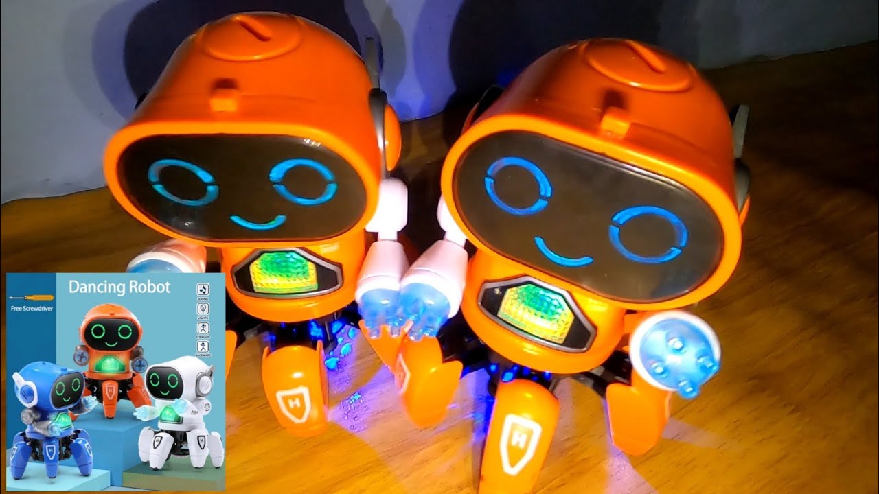 UNBOXING Robot Dancing Octopus Comes With Colorful Lights and Music For ...