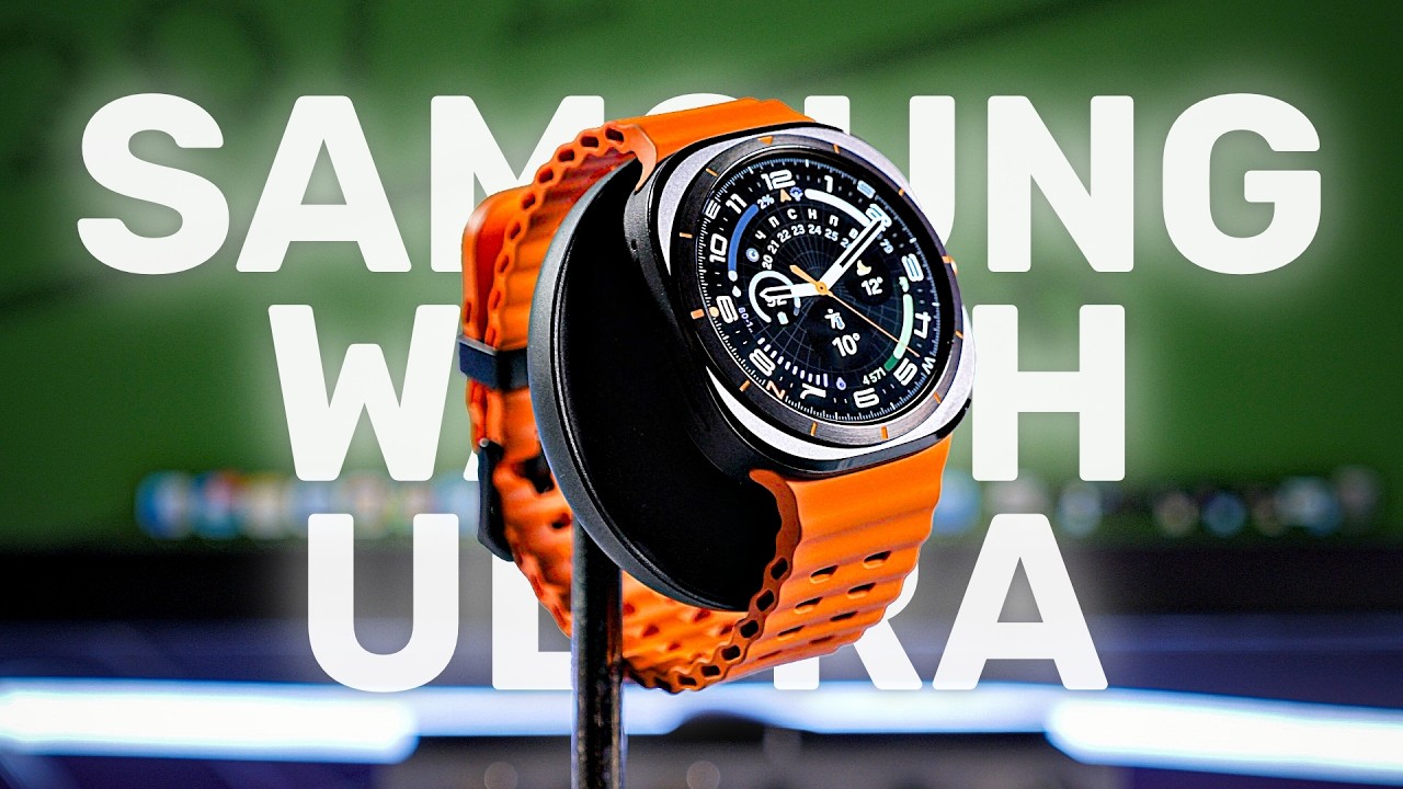 МІСЯЦЬ З SAMSUNG WATCH ULTRA - YouTube