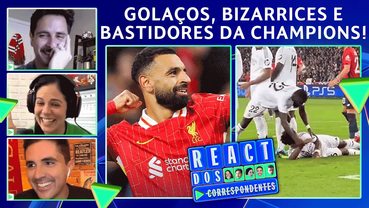 FRED, CLARA E QUEZADA REAGEM: GOLAÇOS, LOUCURAS, PAÇOCADAS E MAIS DA 2ª ...