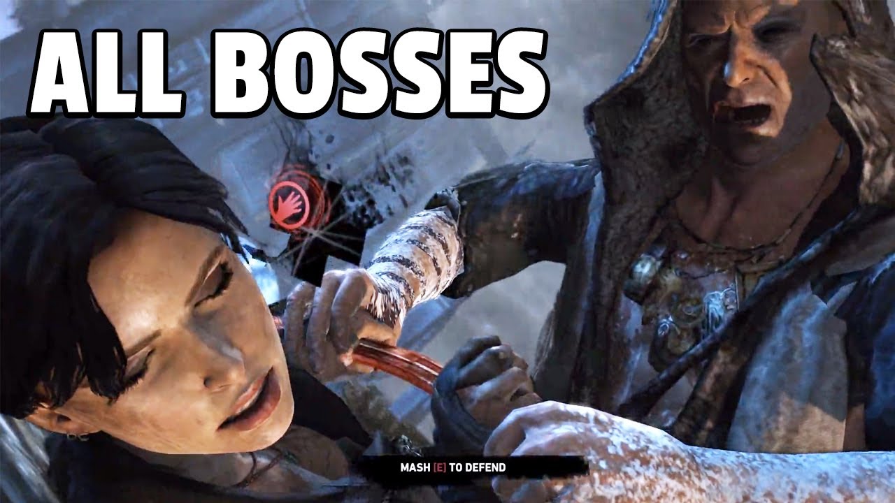Tomb Raider (2013) - ALL BOSSES & Ending - YouTube