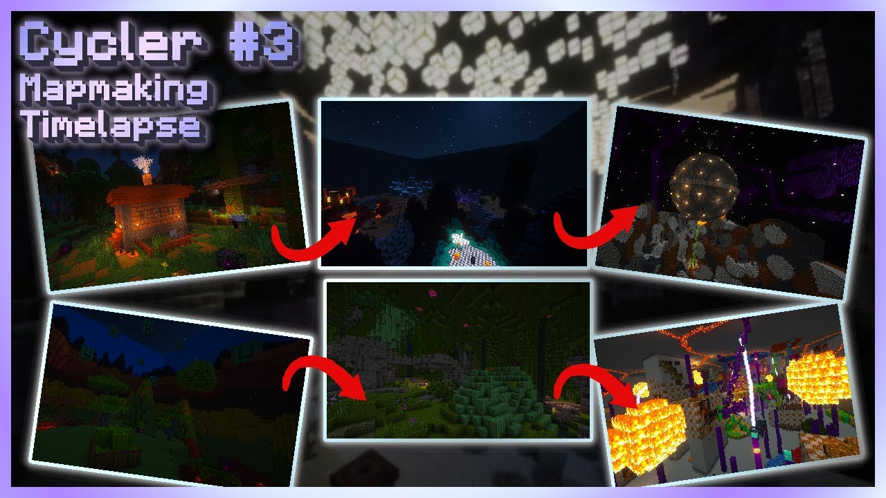Minecraft Event Building Timelapse (Cycler) • Minecraft CTM - YouTube
