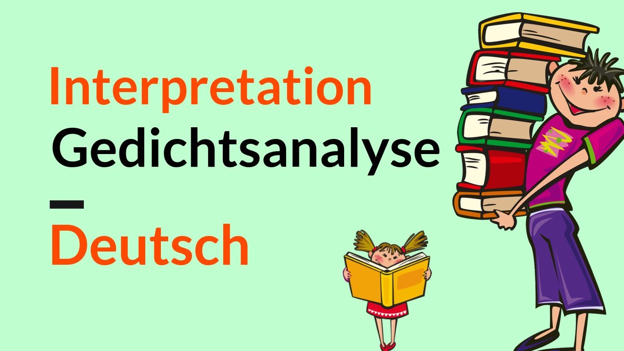 Interpretation der Gedichtsanalyse verfassen 🤓Gedichtsinterpretation ...