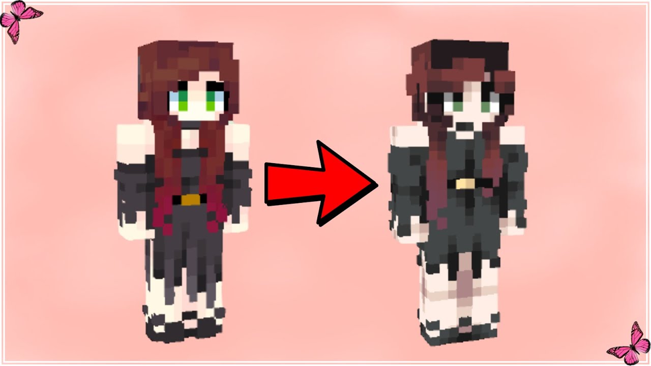 Kara Corvus || Remaking YouTubers Skins || Speedmake - YouTube