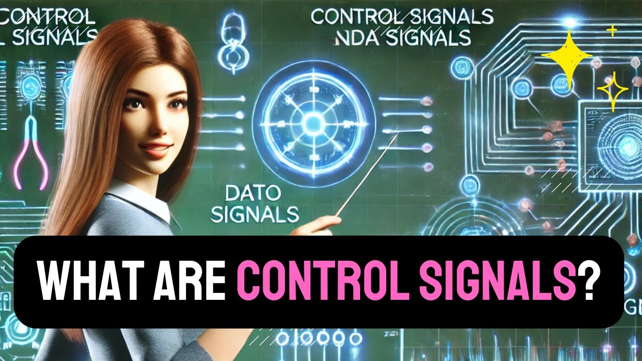 What are Data Signals and Control Signals? | Control Signals and Data ...