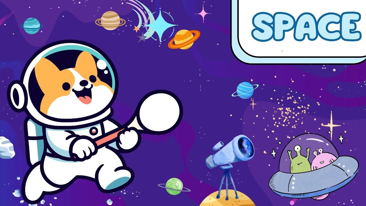 Space | Learn English | Learn vocabulary - YouTube