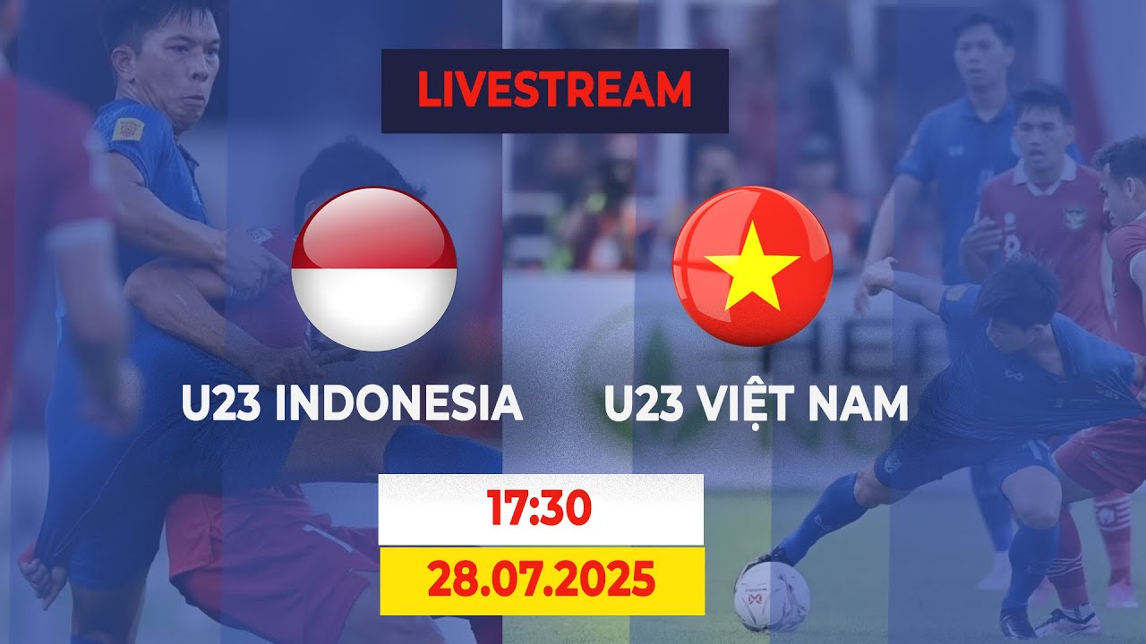 U23 Indonesia vs U23 Việt Nam | Đại Chiến Rực Lửa, Mục Tiêu Ngôi Vô Địch - YouTube