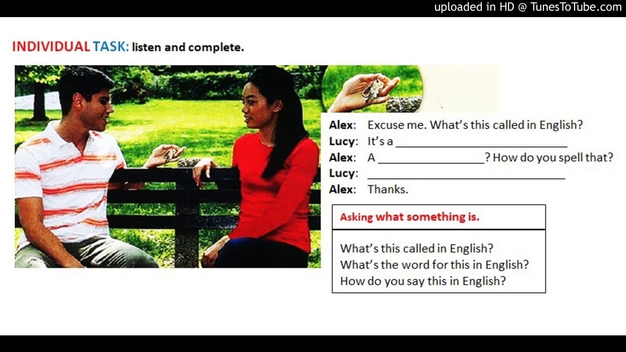 What's this called in English? - YouTube