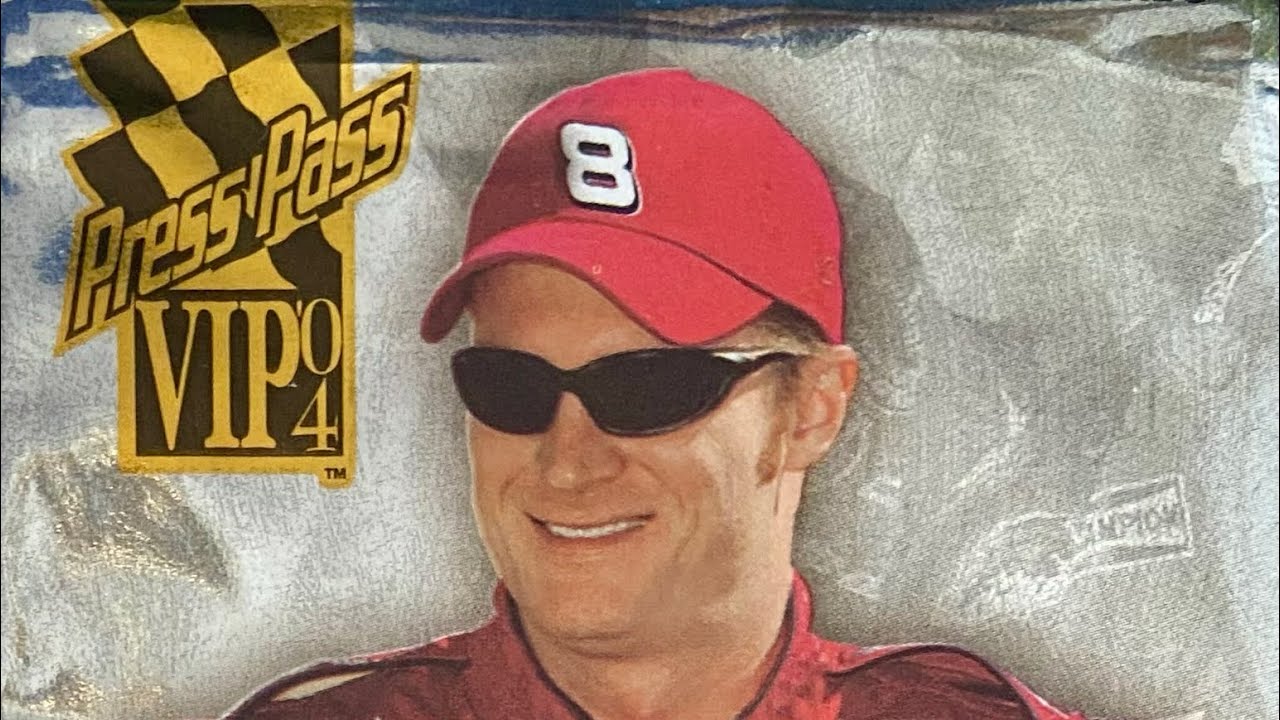 Press Pass VIP ‘04 NASCAR pack rip - YouTube
