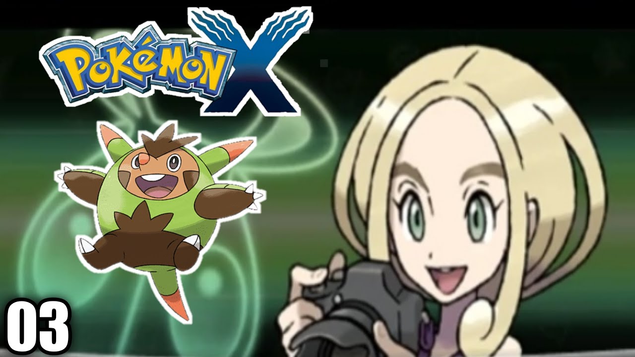 First gym battle//pokemon x//ep-03//gameplay - YouTube