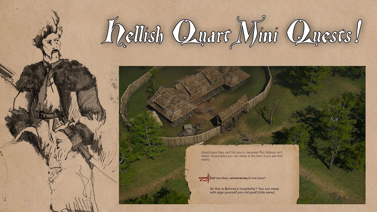 Hellish Quart - Mini Quests! (wip) - New Feature | Fencing Game - YouTube