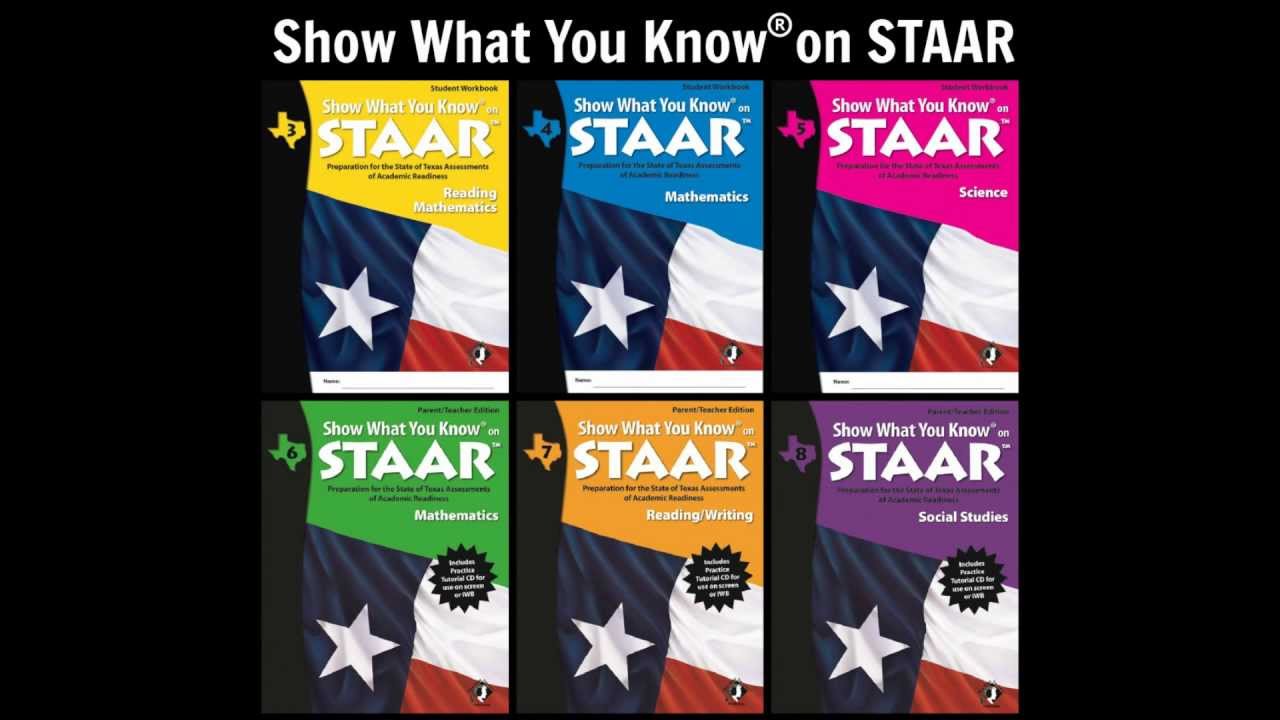 Show What You Know® on STAAR - YouTube