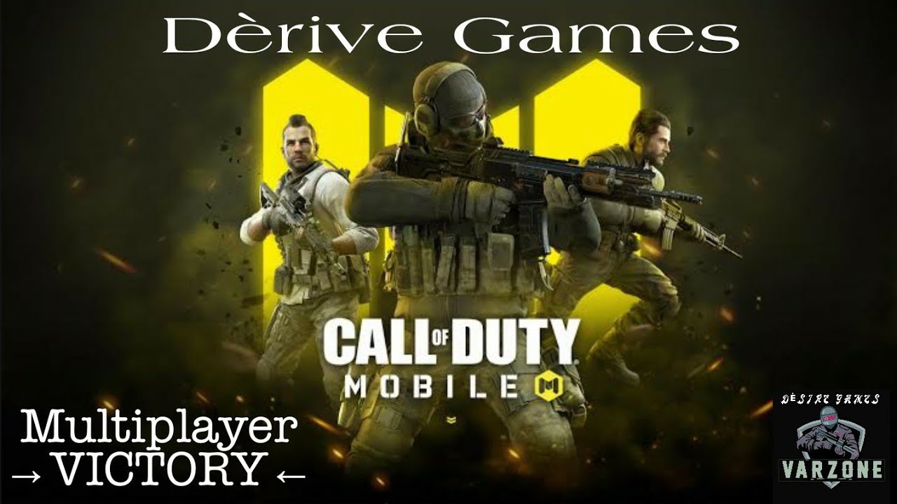DERIVE GAMES | Call Of Duty Gameplay #1 - YouTube