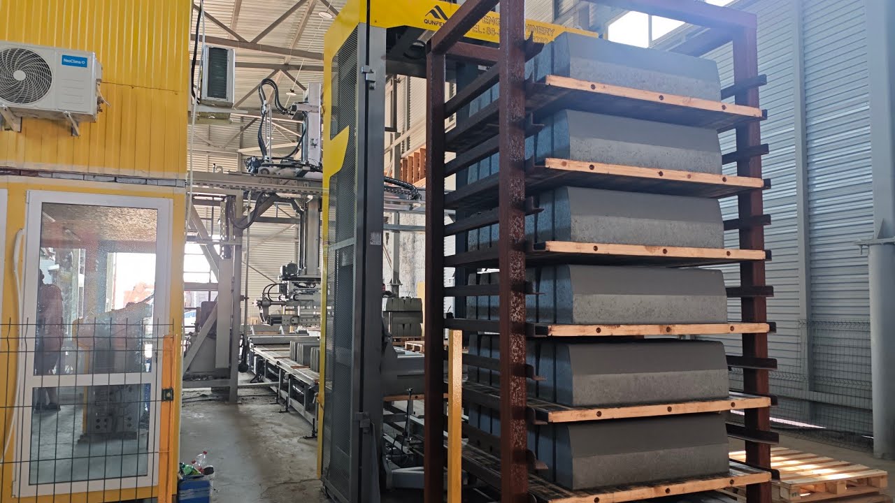 QUNFENG QS1000-300H | Steel Rack Curing Technology | Fully Automatic ...