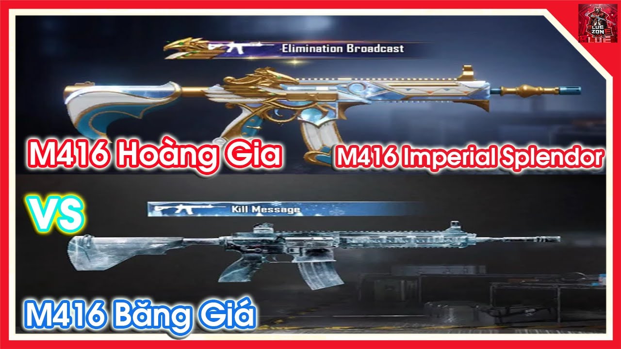 M416 Hoàng Gia vs M416 Băng Giá ? Cái Nào Đáng Tiền Hơn | PUBG BGMI 🔥 ...