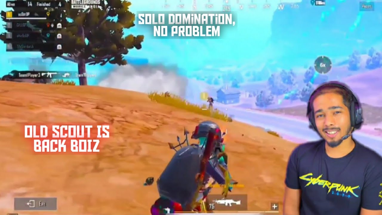 The Old Scout Is Back | TX Scout Solo Miramar Domination 🔥 - YouTube