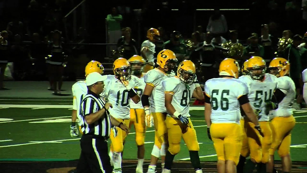 Christopher vs Live Oak High School Football (1st half) - YouTube