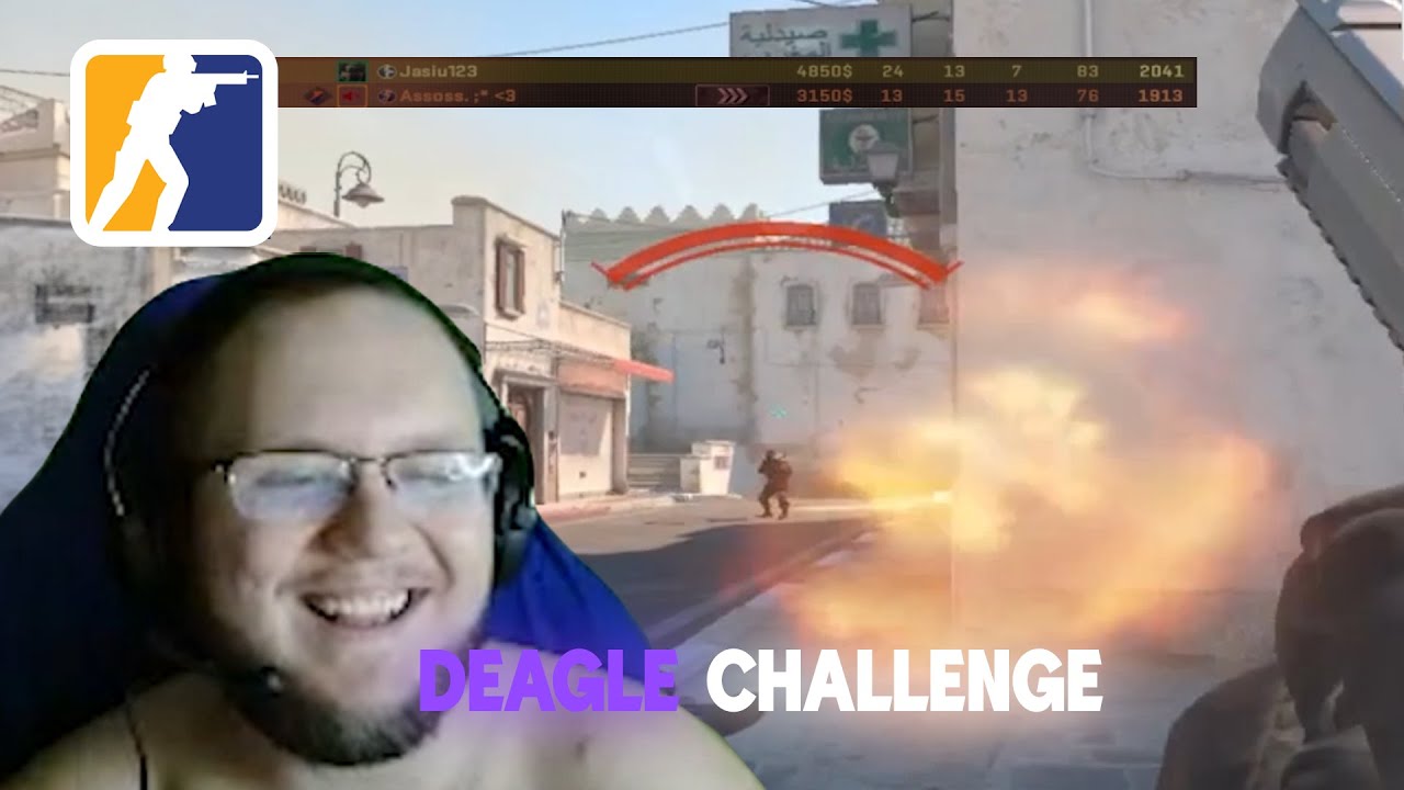 DEAGLE CHALLENGE O HARNOLDA - w CS2 - YouTube