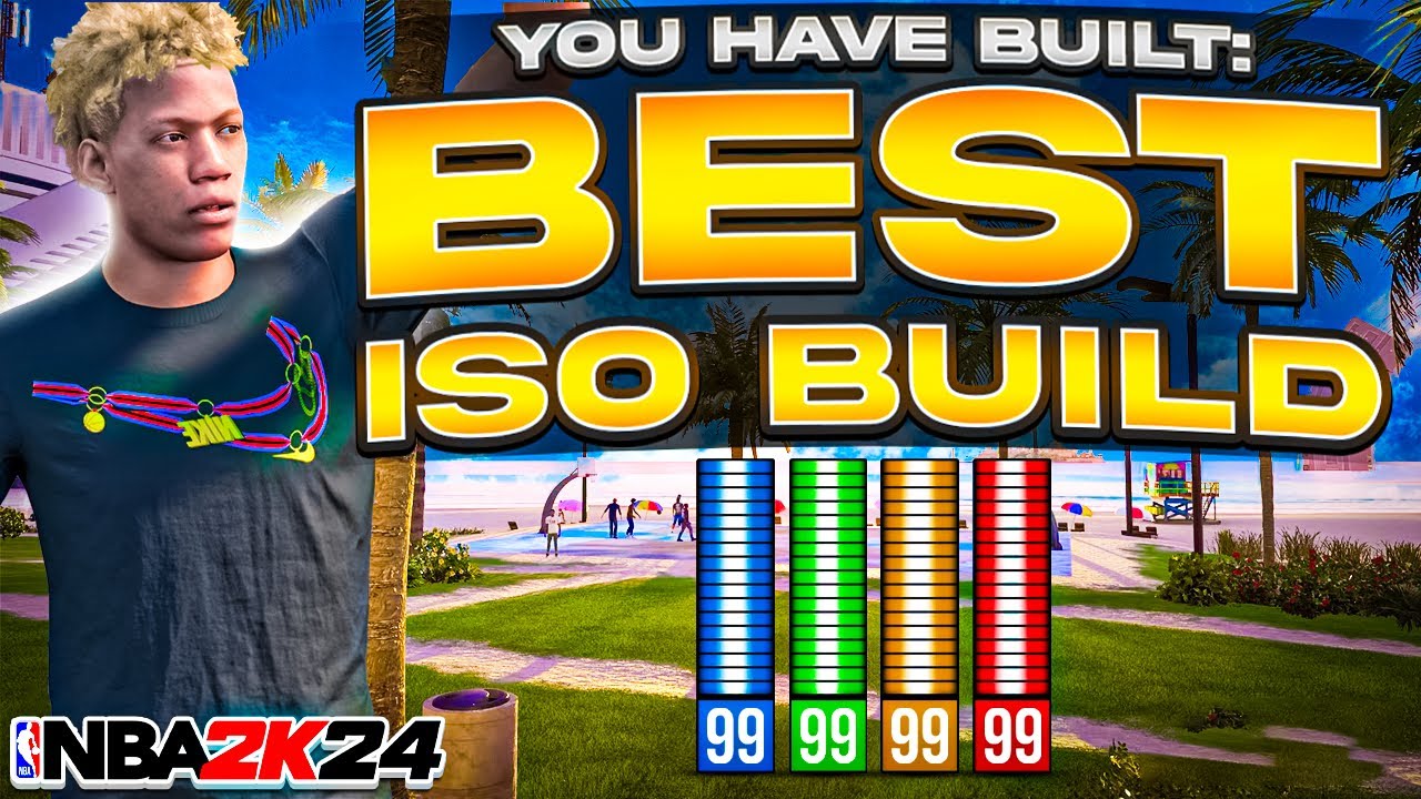 NBA2K24 BEST ISO BUILD CHUCKY FACE SCAN !!!🤩🤩 - YouTube