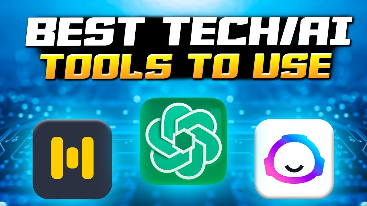 top 10 best tech/AI tools to use - YouTube