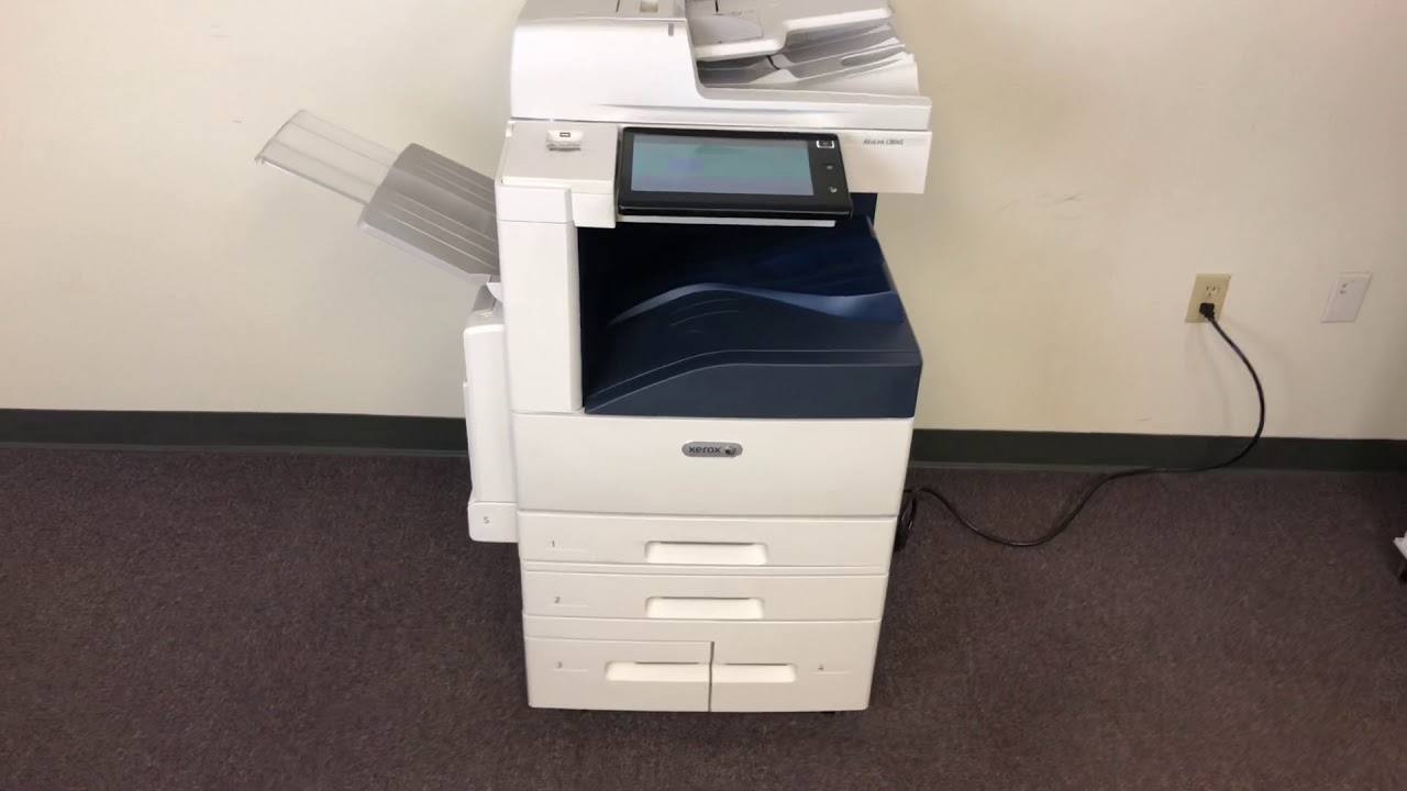 Xerox Altalink c8045 - YouTube