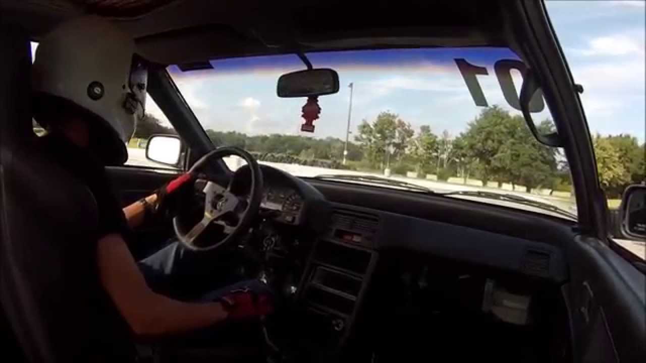 Honda CRX Autocross Orlando Speed World - YouTube