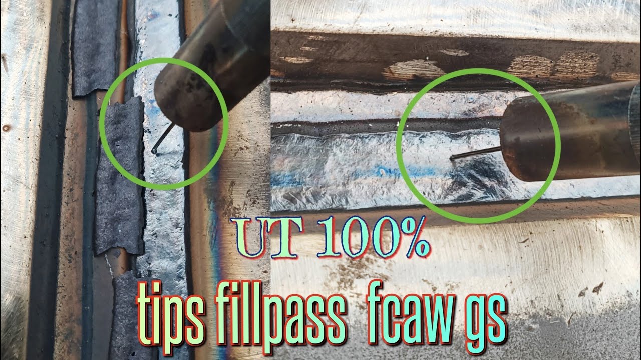 Tips fillpass fcaw gs 80/20 for beginner #fcaw#filpass#beginer#tutorial ...