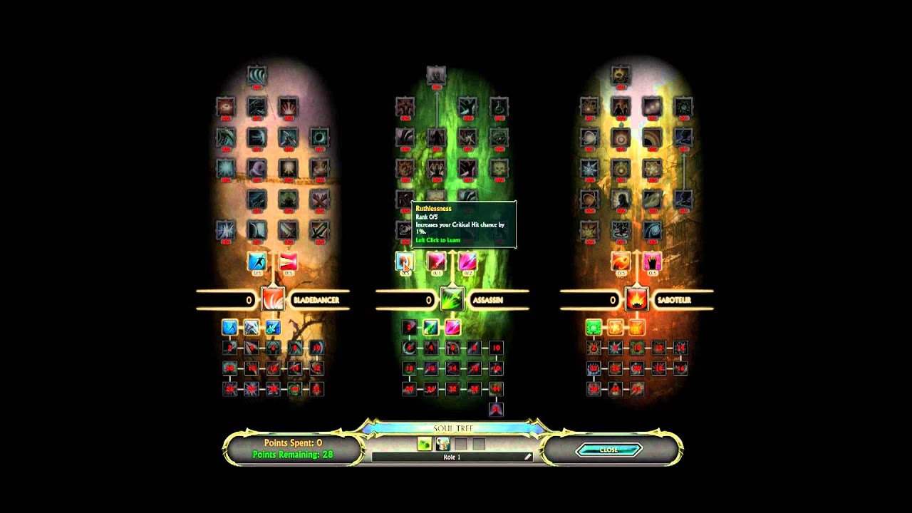 Rift Plane of Telara Rogue Soul Trees Defiant - YouTube