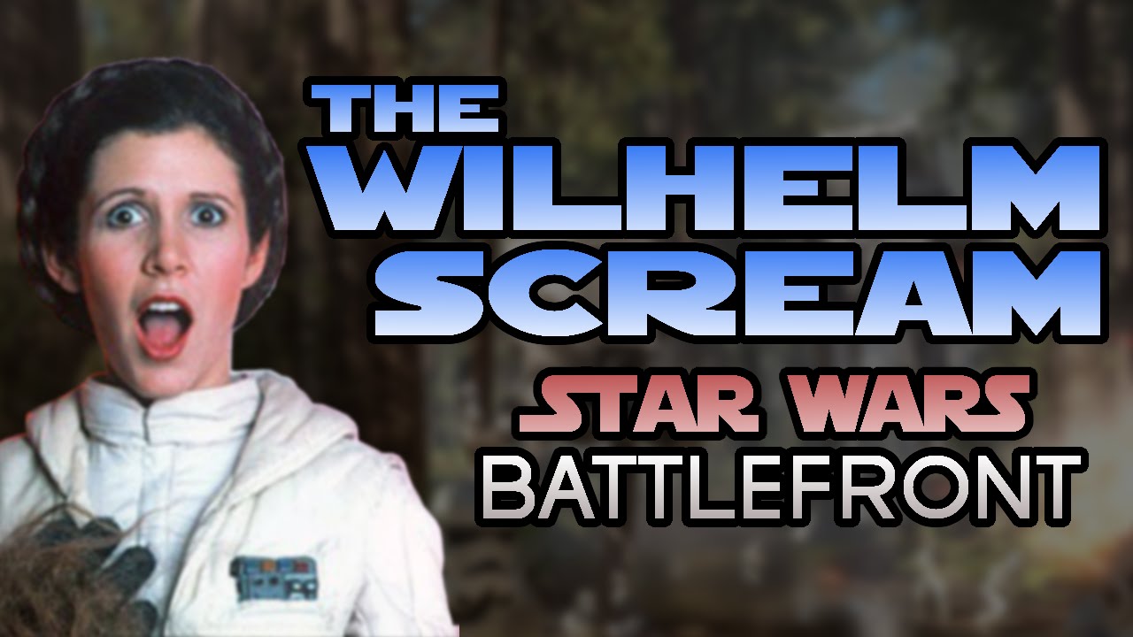 The Wilhelm Scream in Star Wars Battlefront! - YouTube