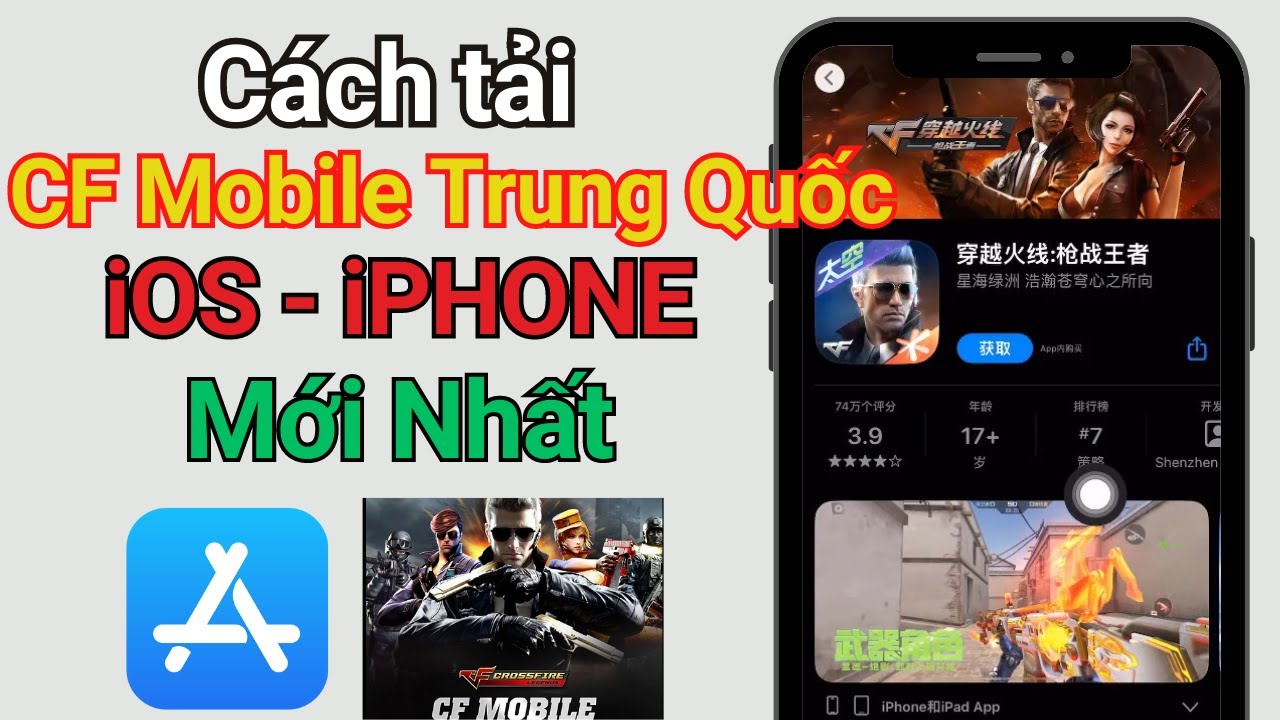 Cách Tải CF Mobile Trung Quốc iOS - iPhone | Tải Crossfire Legends Mới ...