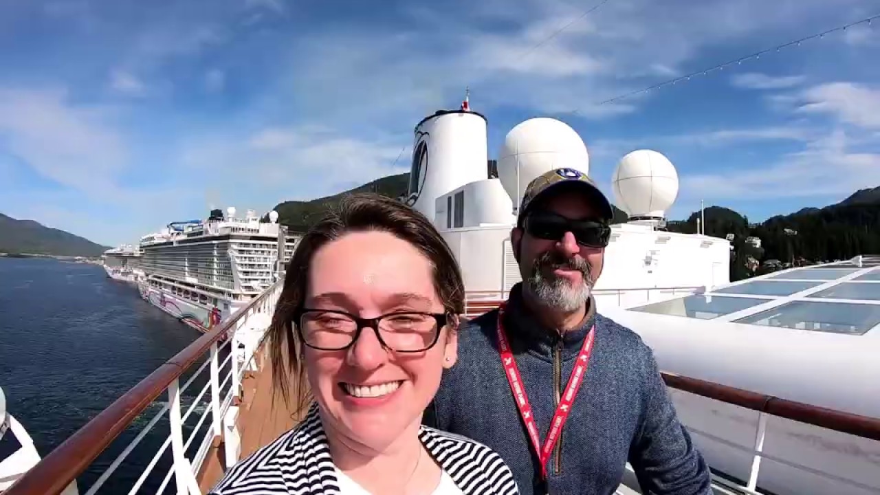 May 2019 HAL MS Volendam Alaska Cruise Ketchikan Arrival - YouTube