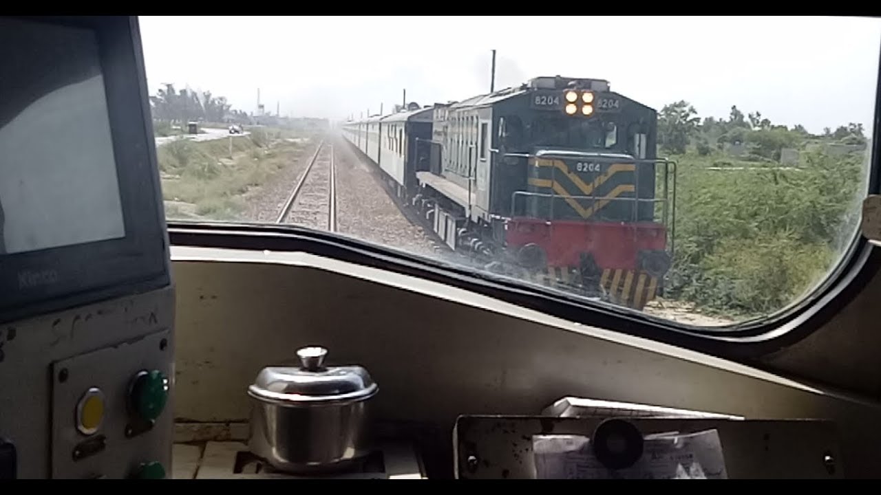 Driver Eye View || Fast Locomotive Ride || High Speed Crossing || Upto ...