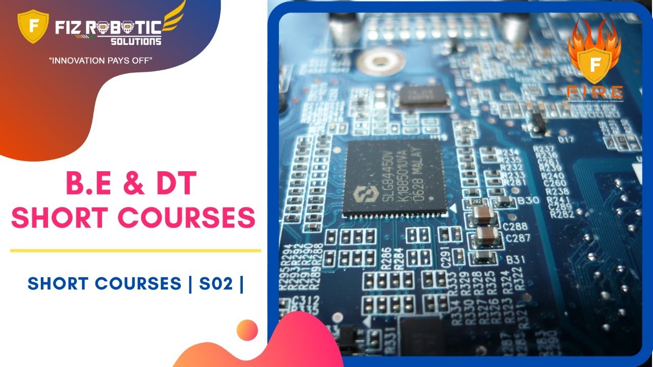 Basic Electronics & Robotics Introduction | BE01 | Short Courses 02 ...