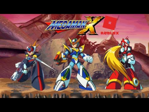 Mega Man X Teste (Roblox) Update 4: Glide Armor, Axl, Zero - YouTube