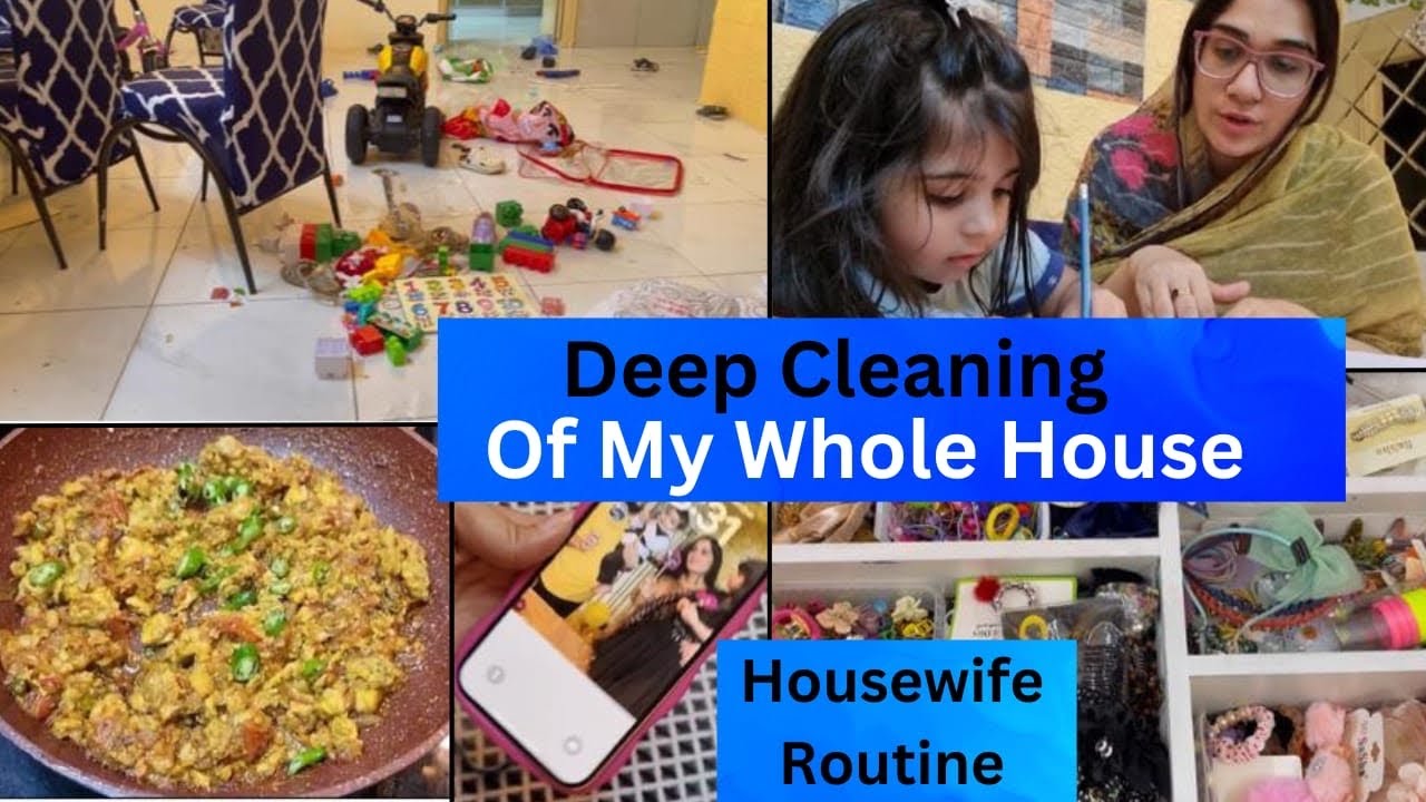 Deep Cleaning Of My Whole House!! Cleaning Motivation!! Cleaning Tips ...
