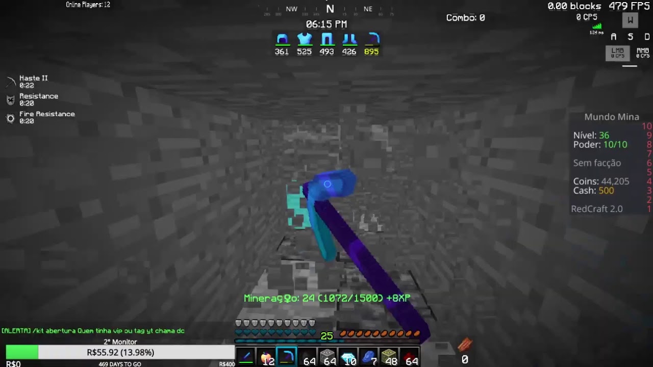 Minecraft: Novo server de factions com VIP Free - YouTube
