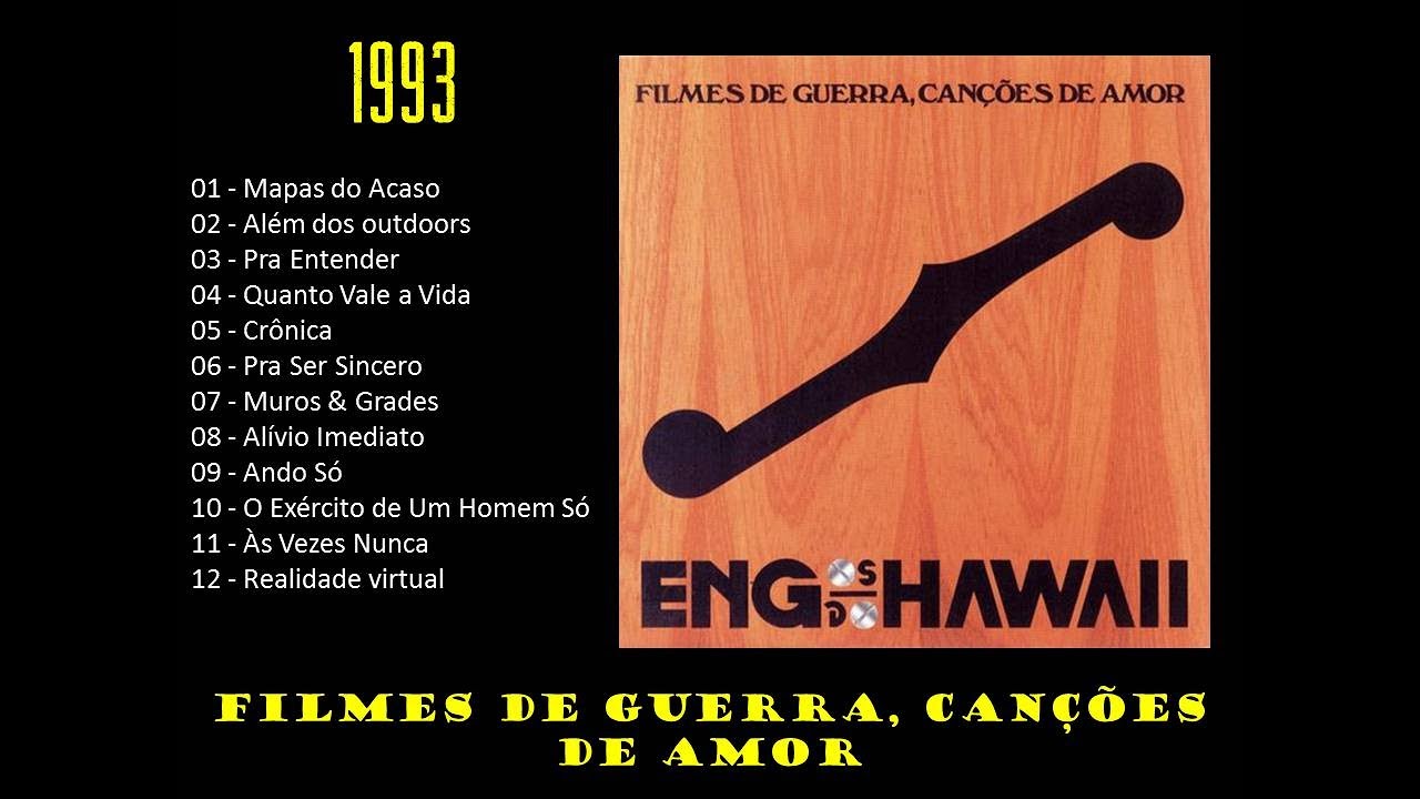 Álbum completo Engenheiros do Havaii - Filmes De Guerra, Canções De ...