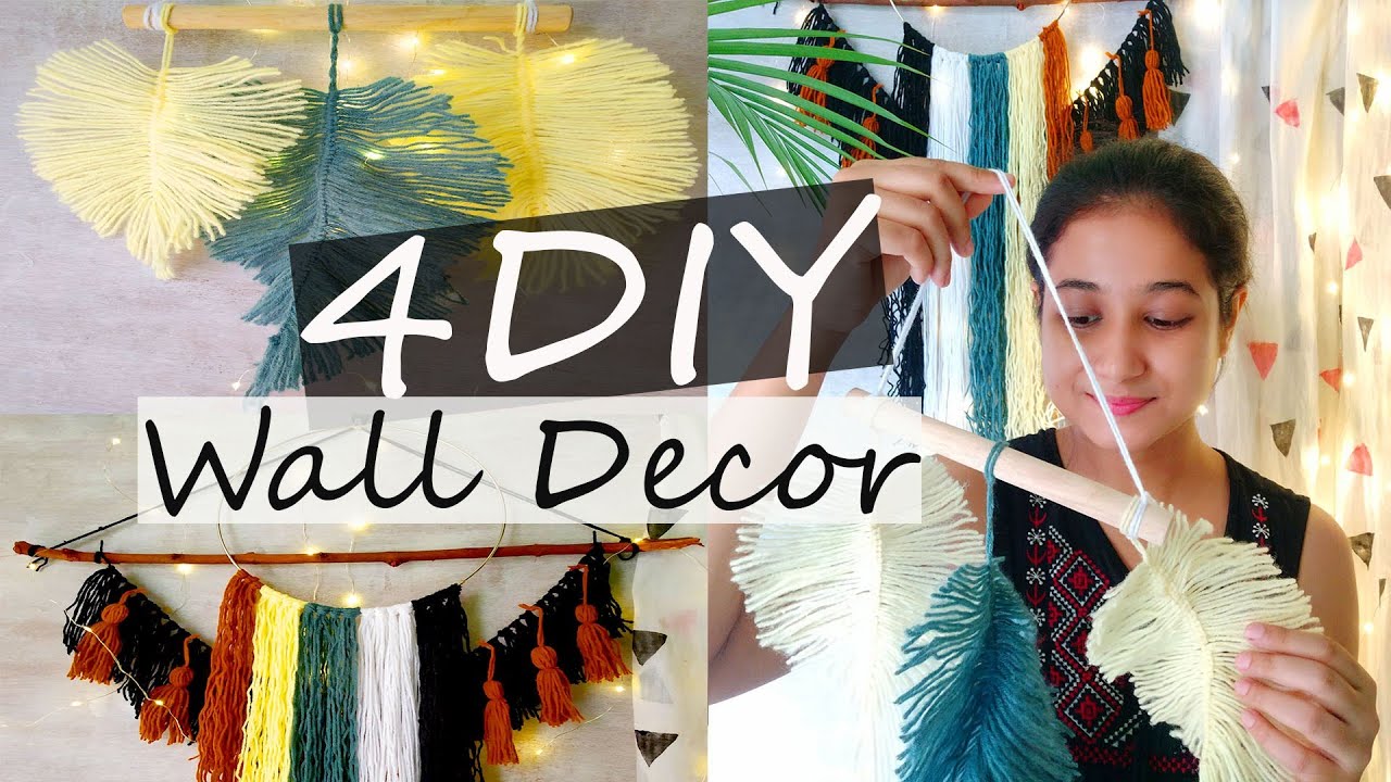 Best DIY ROOM DECOR IDEAS IN LOW BUDGET | Fun DIY to do when bored at ...