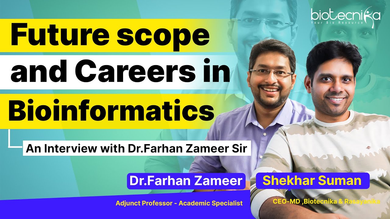 Bioinformatics Future Scope and Career - In Detailed Discussion With Dr ... Bioinformatics Future Scope and Career - In Detailed Discussion With Dr ...