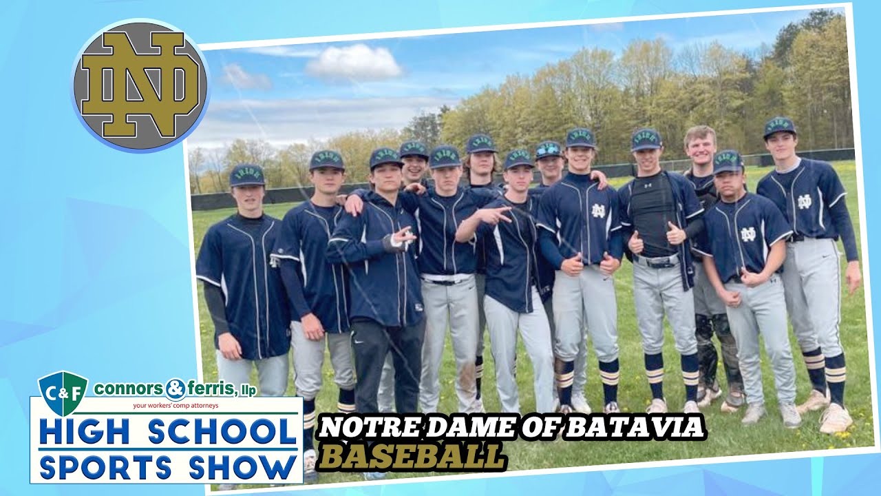 ND of Batavia Baseball - Rapone w/Antinore, Berry, Fitzpatrick ...