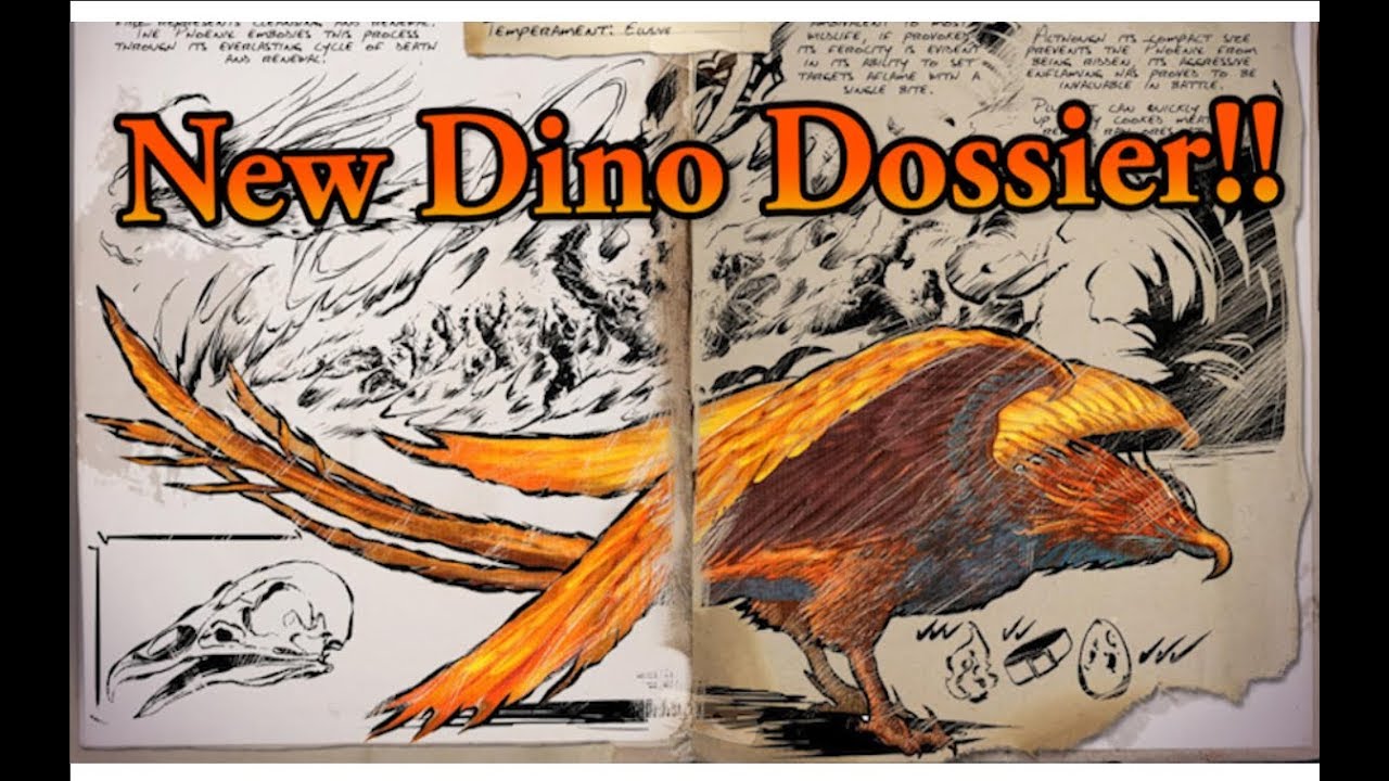 Introducing Phoenix - A new Creature in ARK Survival Evolved || Cantex ...