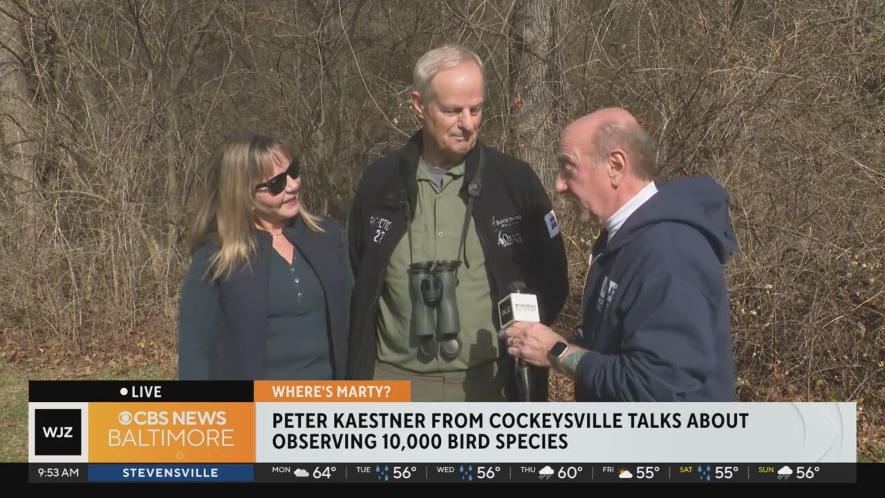 Where's Marty? Learning more about birding from record-breaker Peter ...