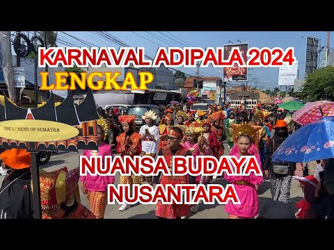 Karnaval Kecamatan Adipala 2024 Penuh Keragaman Budaya Nusantara - YouTube