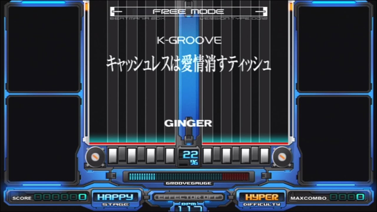 [60fps] キャッシュレスは愛情消すティッシュ (DPH) / AutoPlay / GINGER / CS beatmania IIDX ...