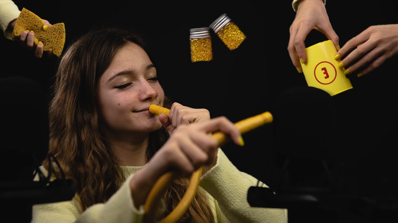 Asmr Yellow Triggers For You To Fall Asleep Youtube
