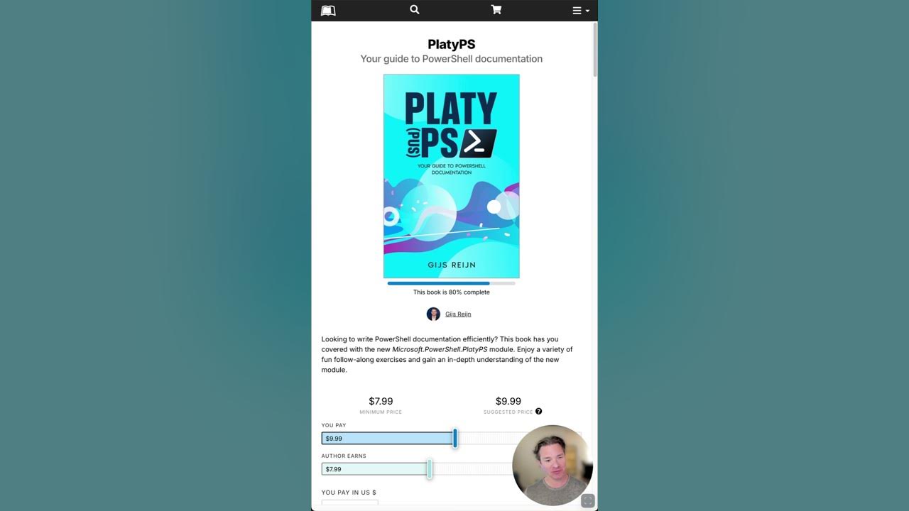 New 📚 Release! PlatyPS: Your guide to PowerShell documentation by Gijs Reijn #books #newreleases ...