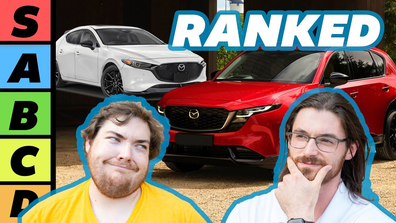 Ranking All New Mazdas w/ Shooting Cars! - YouTube