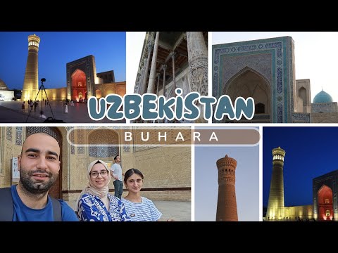 ÖZBEKİSTAN - BUHARA'DA REHBER EŞLİĞİNDE GEZİYORUZ - CENGİZHAN KALON MİNARESİNİ NEDEN YIKMADI?